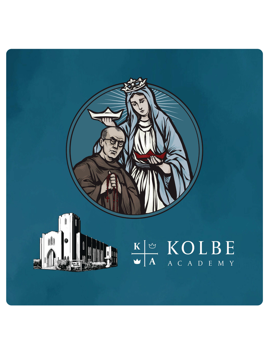 Kolbe Academy Mary and Max Mouse Pad – Kolbe Academy Bookstore
