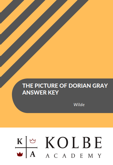 The Picture of Dorian Gray Answer Key – Kolbe Academy Bookstore