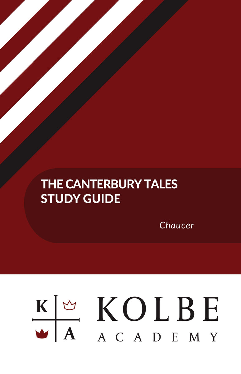 The Canterbury Tales Study Guide – Kolbe Academy Bookstore