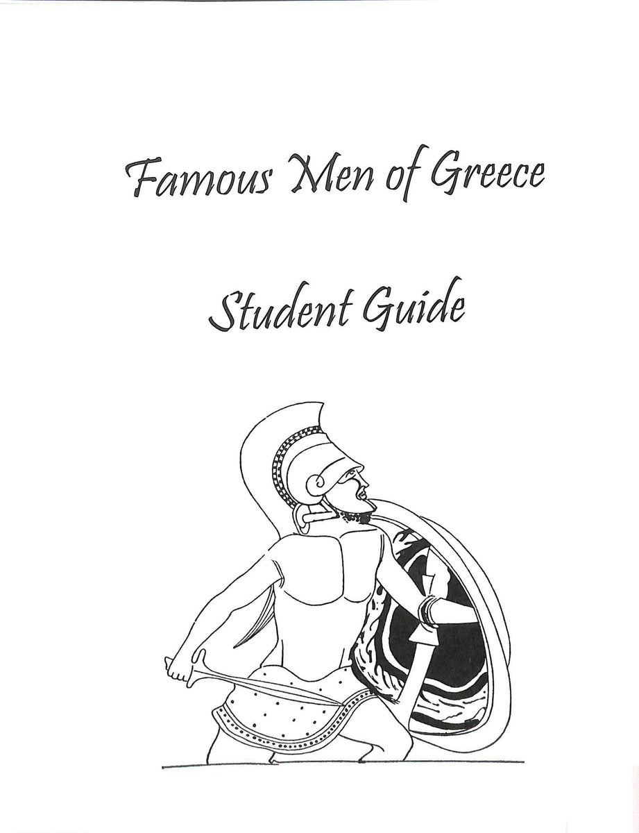 Famous Men of Greece Student Guide - Discontinued – Kolbe Academy Bookstore