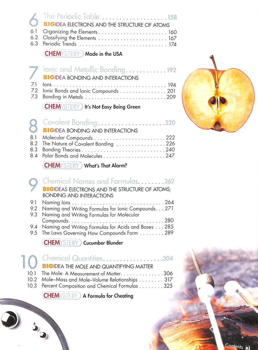 Pearson Chemistry Textbook – Kolbe Academy Bookstore