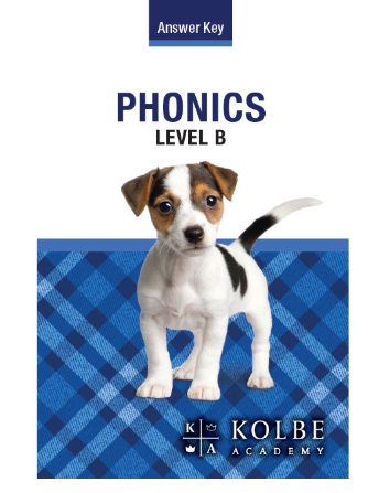 Phonics Level B Answer Key – Kolbe Academy Bookstore