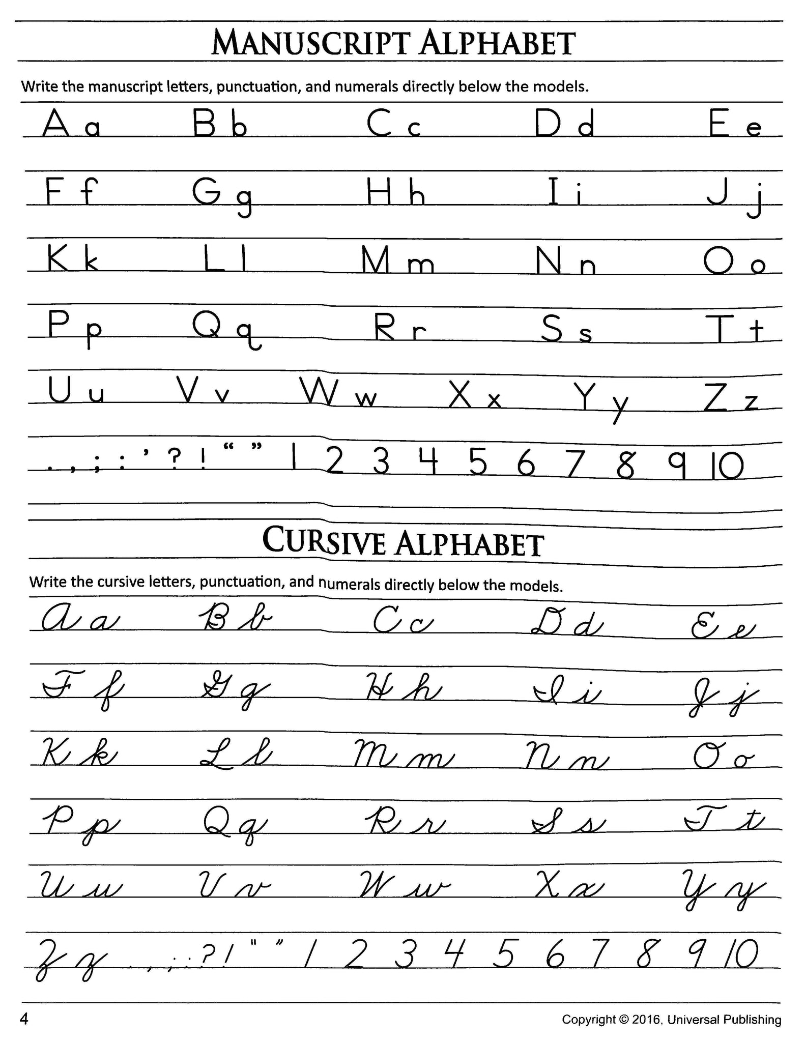 Writing Our Catholic Faith - Grade 6 Cursive Writing – Kolbe Academy ...