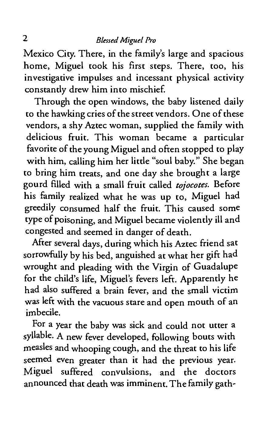 Blessed Miguel Pro – Kolbe Academy Bookstore