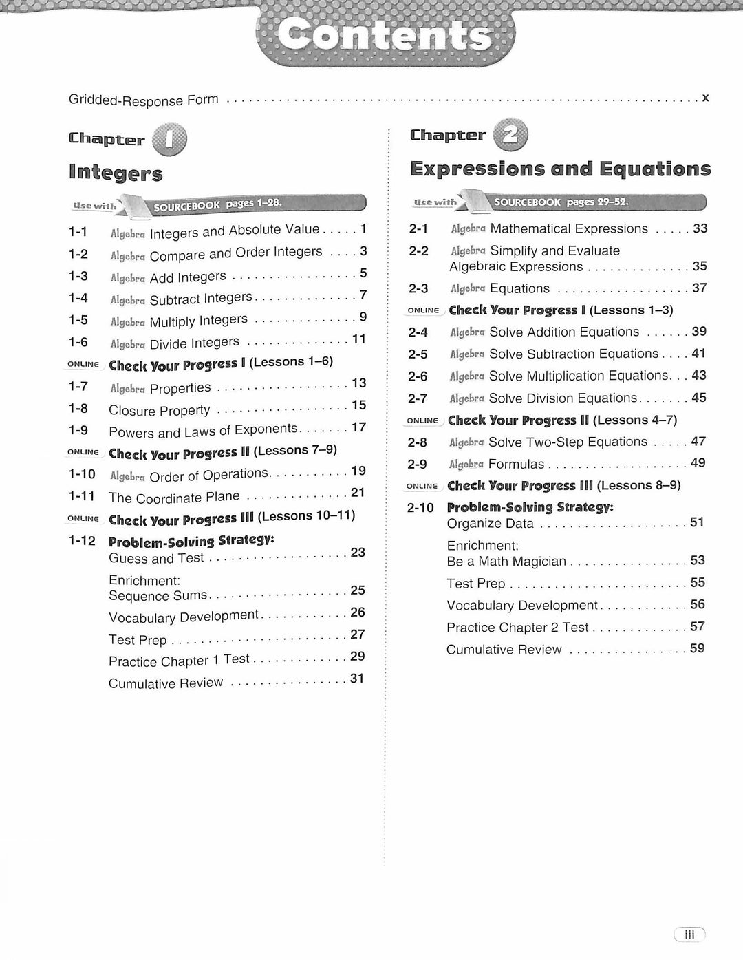 Fundamentals of Algebra Practice Book – Kolbe Academy Bookstore