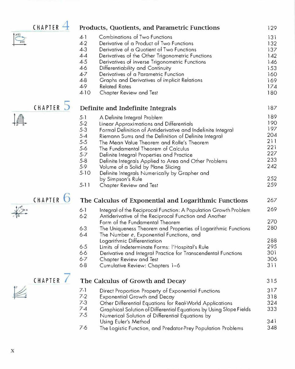 Foerster Calculus: Concepts and Applications Textbook – Kolbe Academy ...
