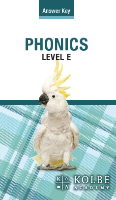 Phonics Level E Answer Key – Kolbe Academy Bookstore