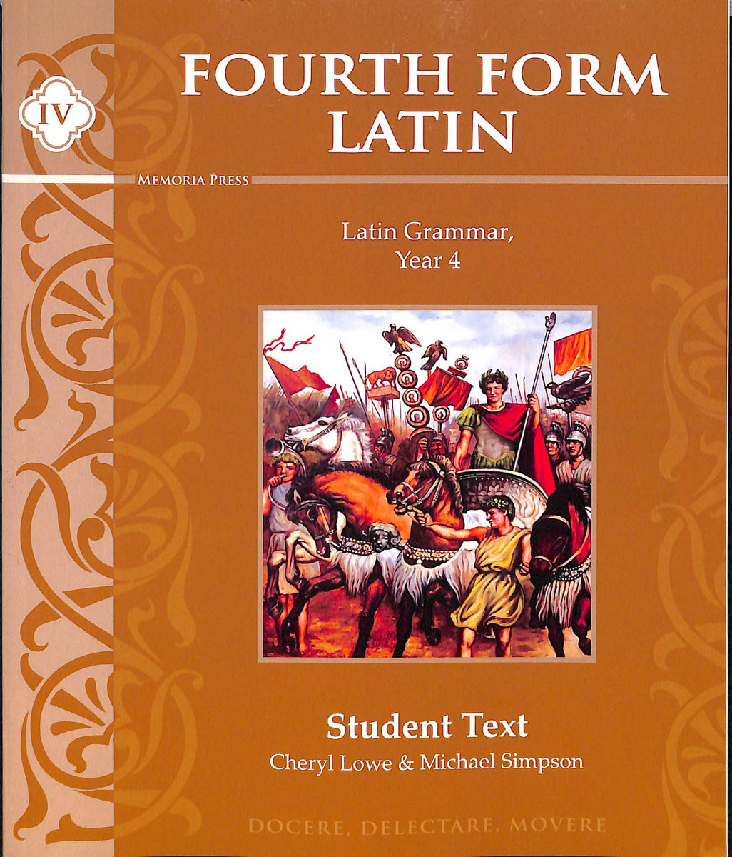 Fourth Form Latin Workbook – Kolbe Academy Bookstore