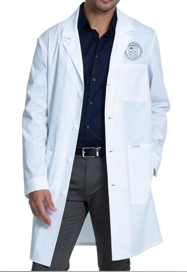 Adult Lab Coat - Kolbe Academy Academic Seal – Kolbe Academy Bookstore
