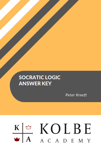 Socratic Logic Answer Key – Kolbe Academy Bookstore
